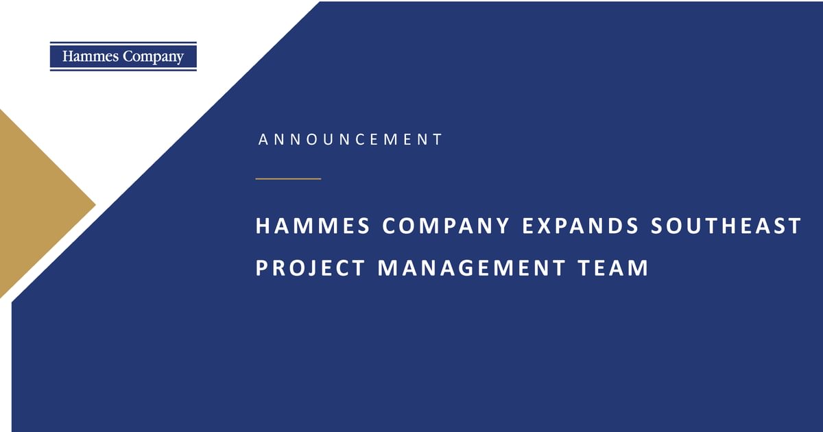 Hammes Company has expanded its project management team in… | Hammes